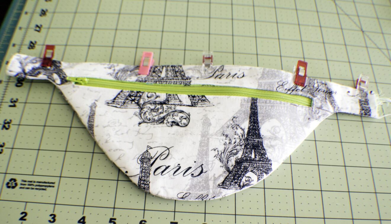 How to make a DIY Bum bag: pattern and tutorial