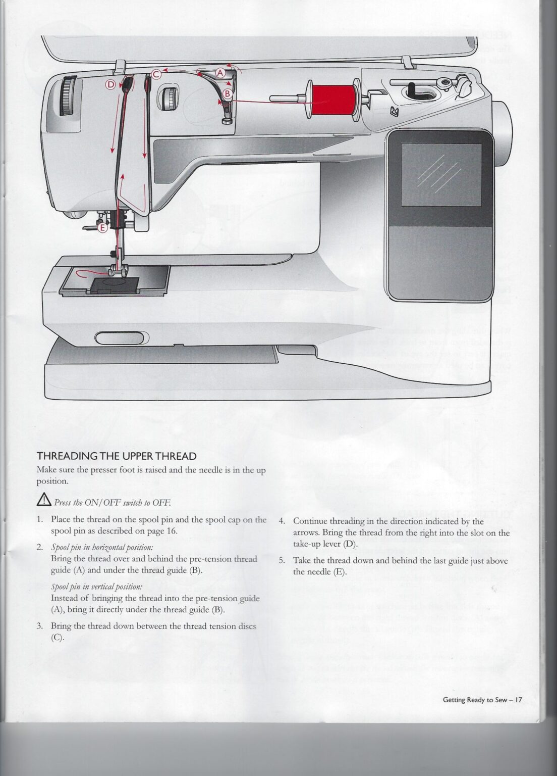 Learn to Sew: How to Easily Thread your Sewing Machine - Sew Very Crafty