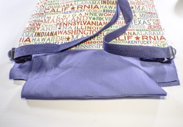 How to Make a Fold Top Backpack - Sew Very Crafty