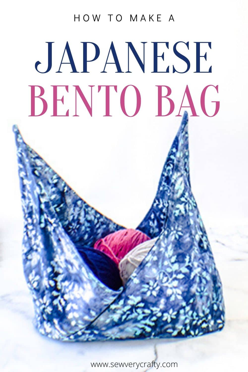 How to Make a Japanese Bento Bag - Sew Very Crafty