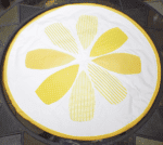 How to Make a Round Appliqué Table Topper - Sew Very Crafty