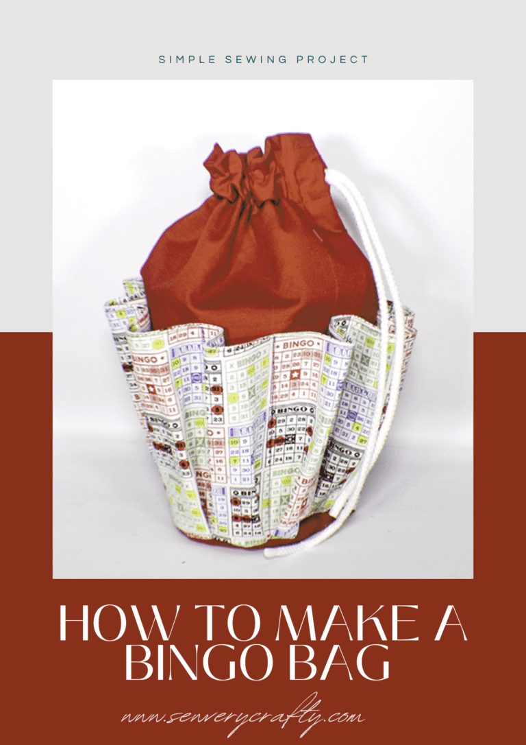 How to Make a Bingo Bag - Sew Very Crafty