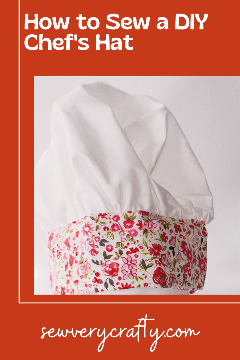 How to Sew a DIY Chef's Hat - Sew Very Crafty