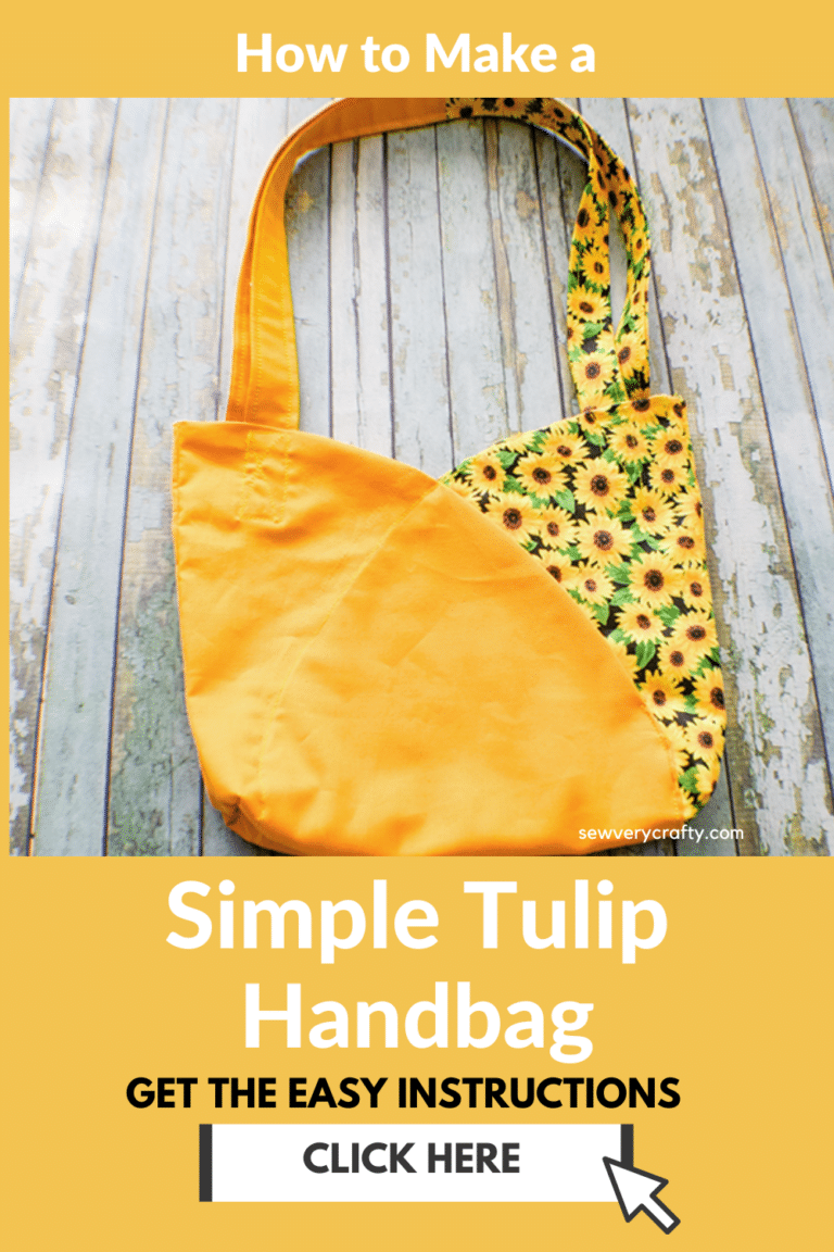 How to Make a Simple Tulip Handbag - Sew Very Crafty