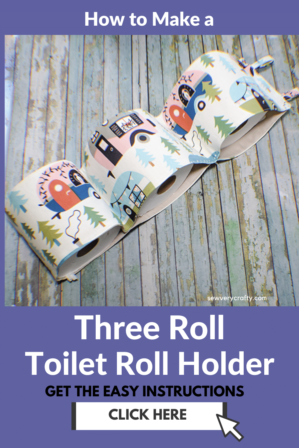 How to Make a Three Roll Toilet Roll Holder - Sew Very Crafty
